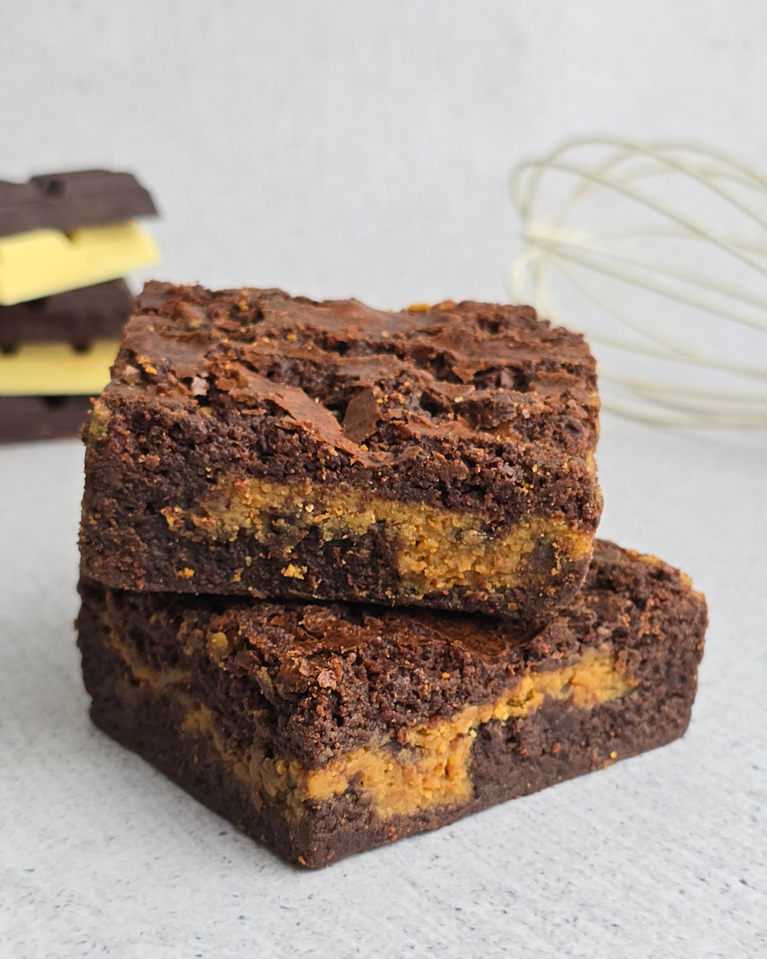 White Choc Brownies – Basic Az Bakes