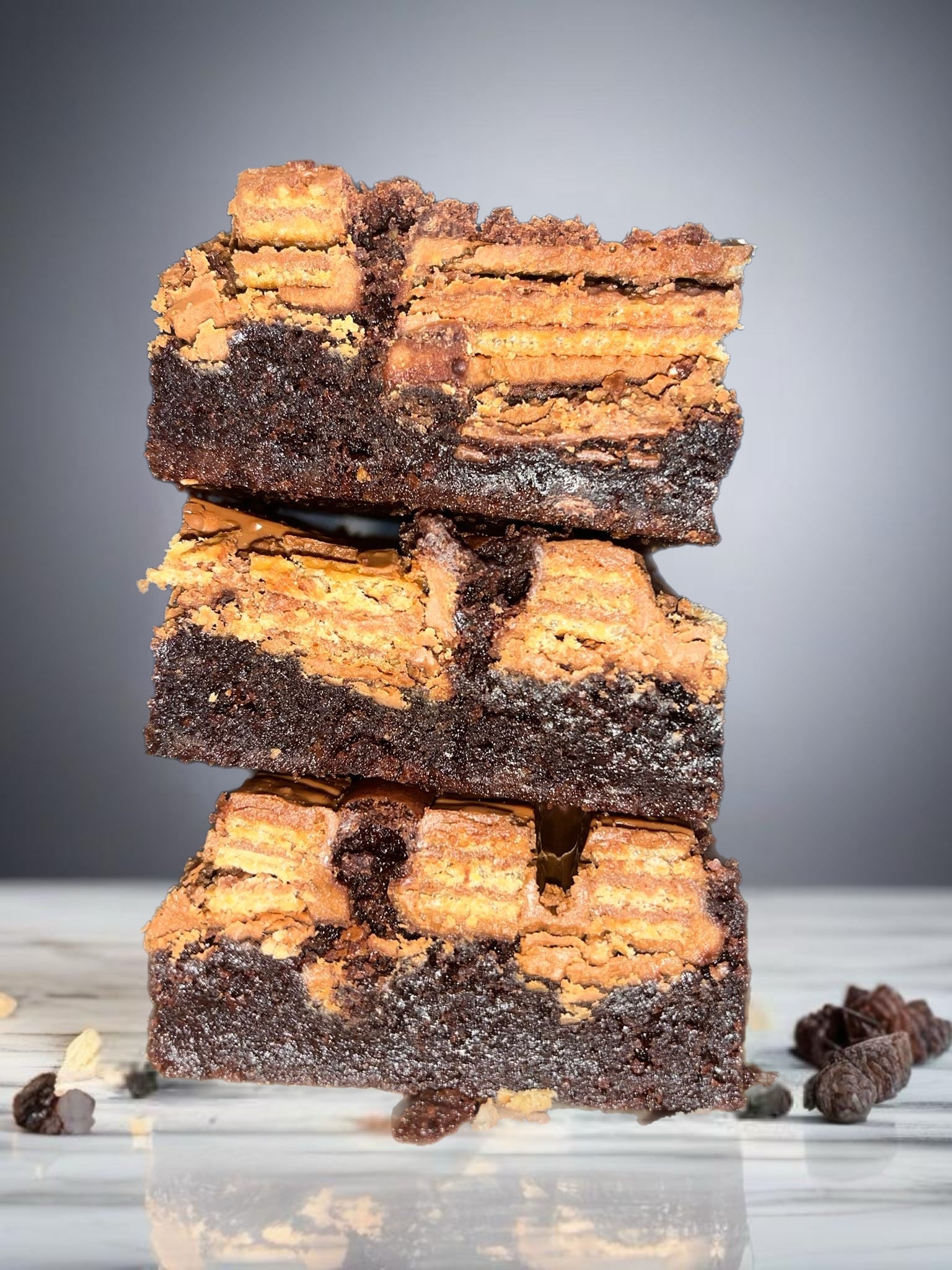 Kit Kat Brownies – Basic Az Bakes