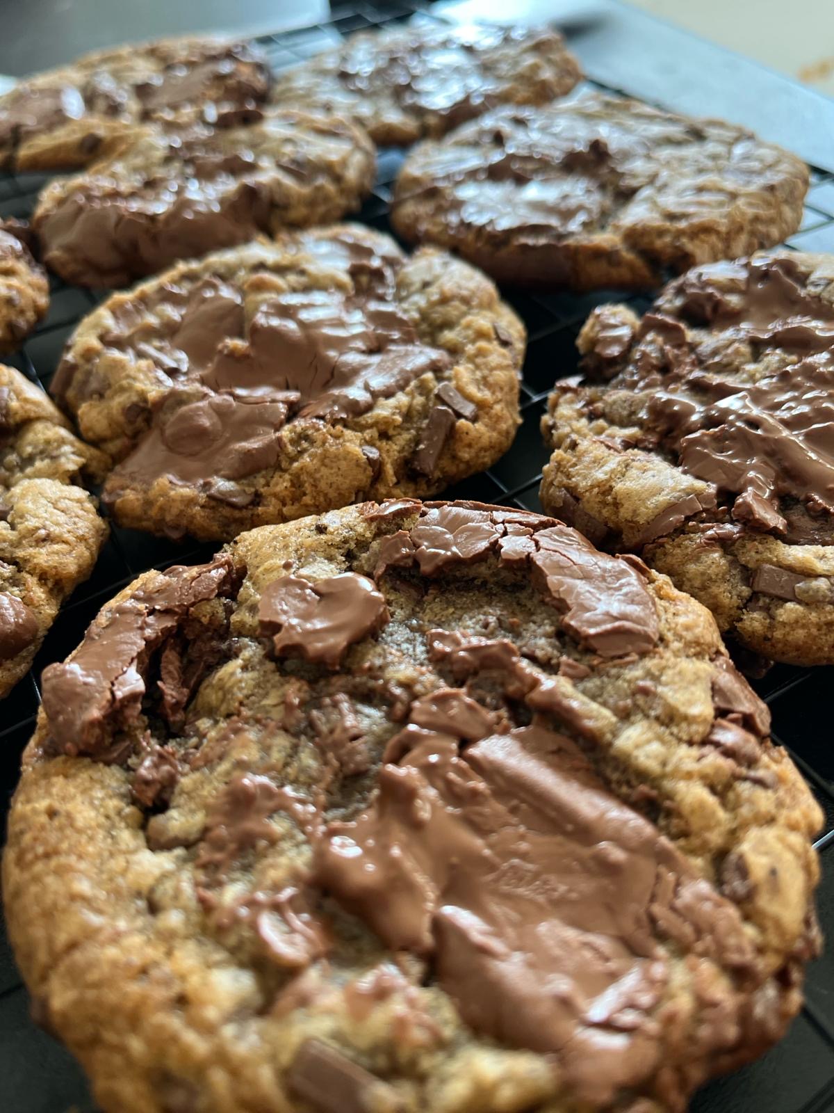 Double Choc Chip Cookies – Basic Az Bakes