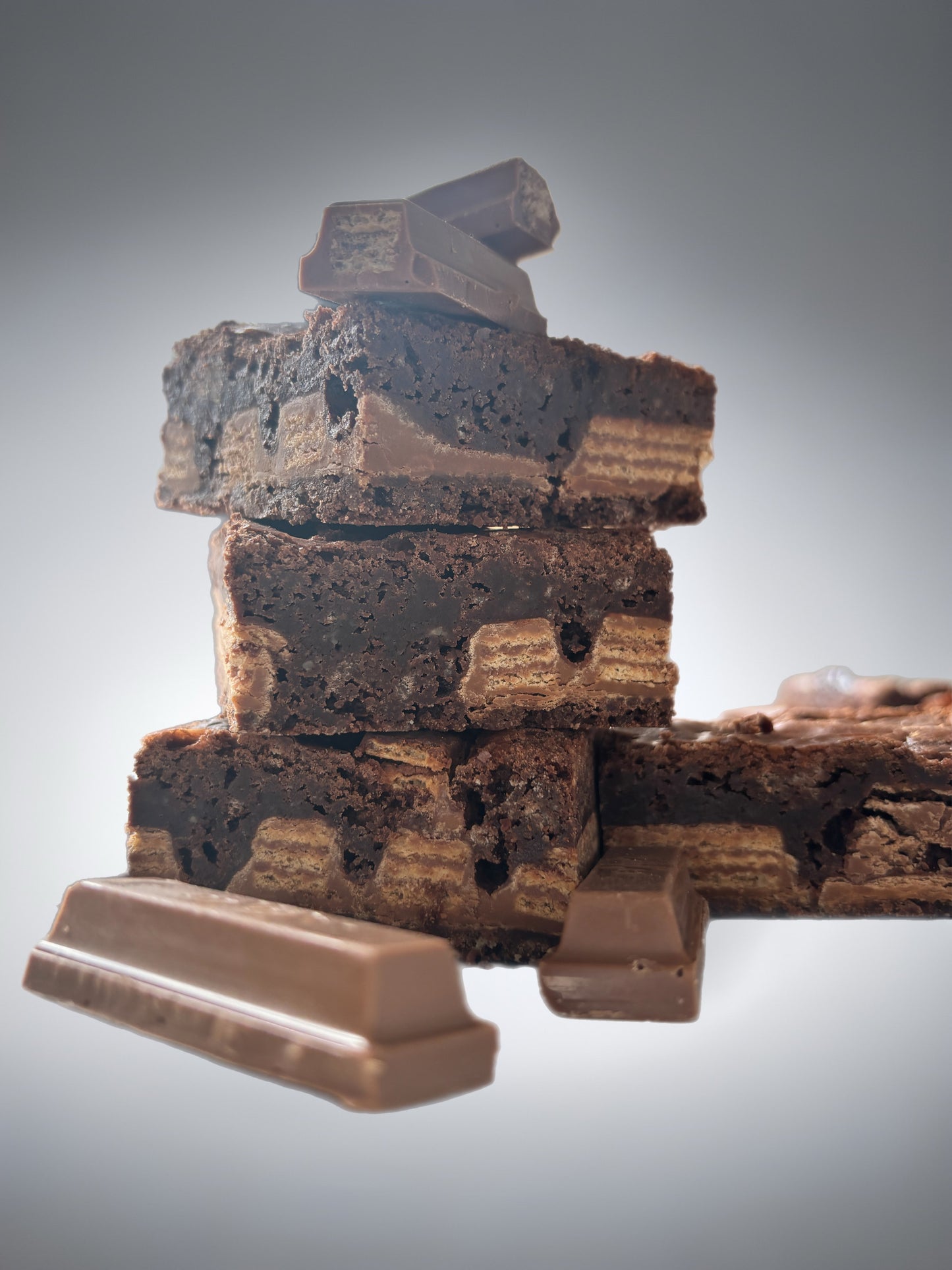 Kit Kat Brownies – Basic Az Bakes