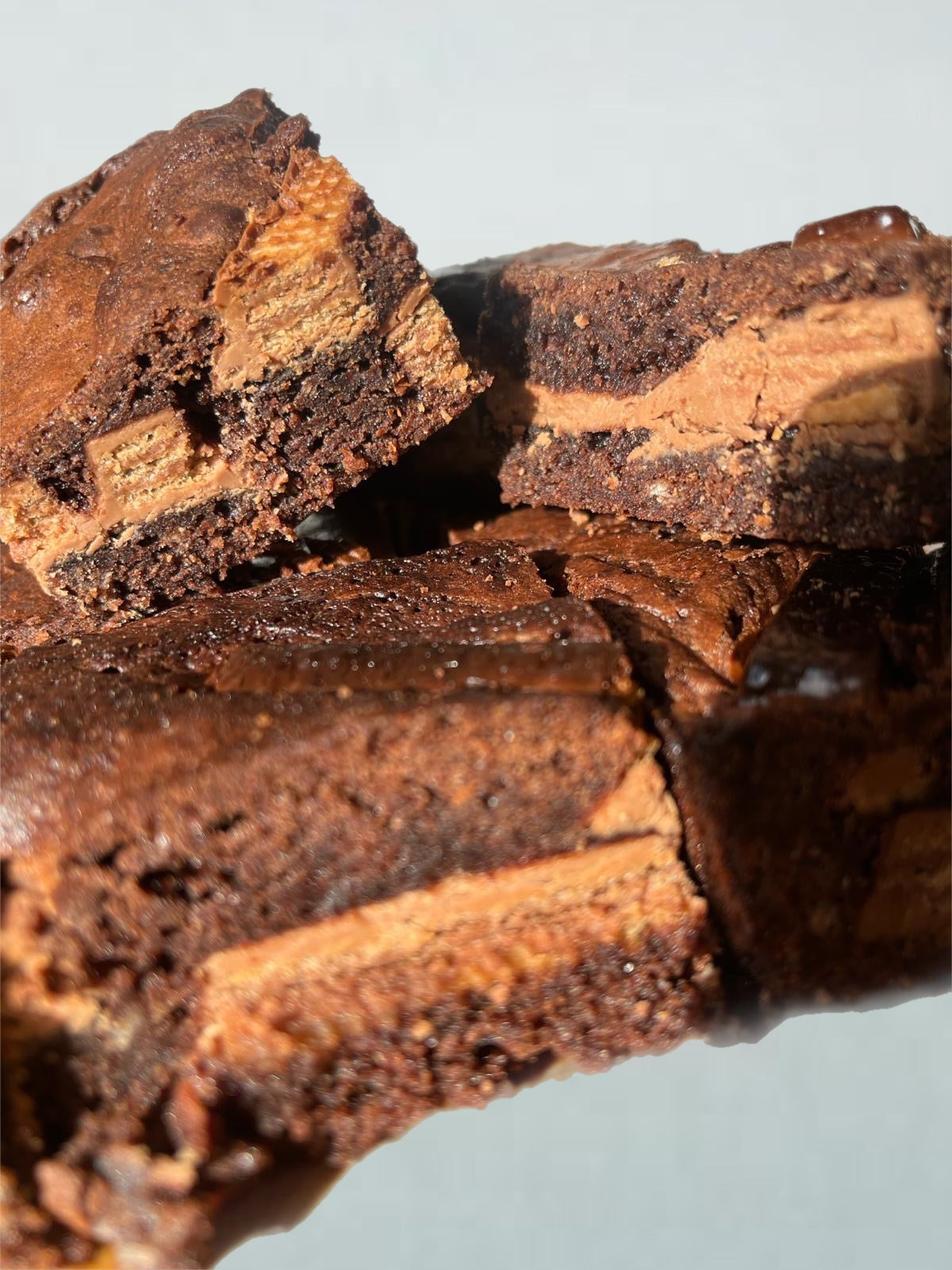 Kit Kat Brownies – Basic Az Bakes